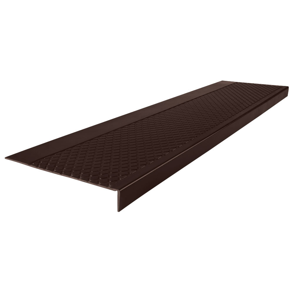 ROPPE 48" Diamond Square Nose Stair Tread | Wayfair