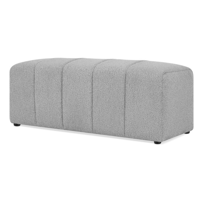 AllModern Rex Polyester Blend Upholstered Bench & Reviews | Wayfair