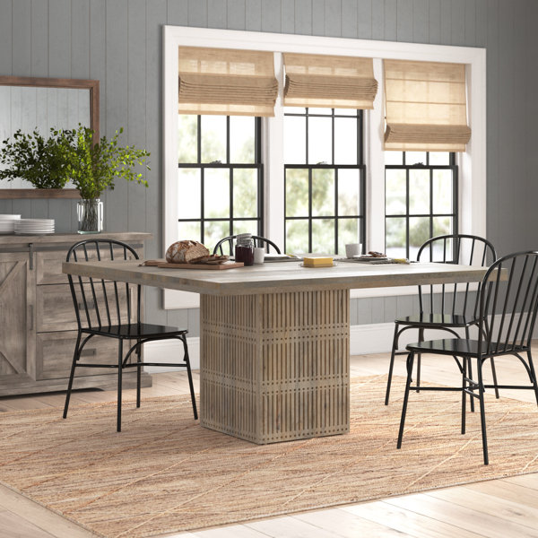 Gracie Oaks Ruthel Solid Wood Dining Table - Wayfair Canada