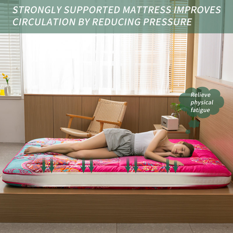 Bungalow Rose 4" BOHO Japanese Futon Mattress | Wayfair