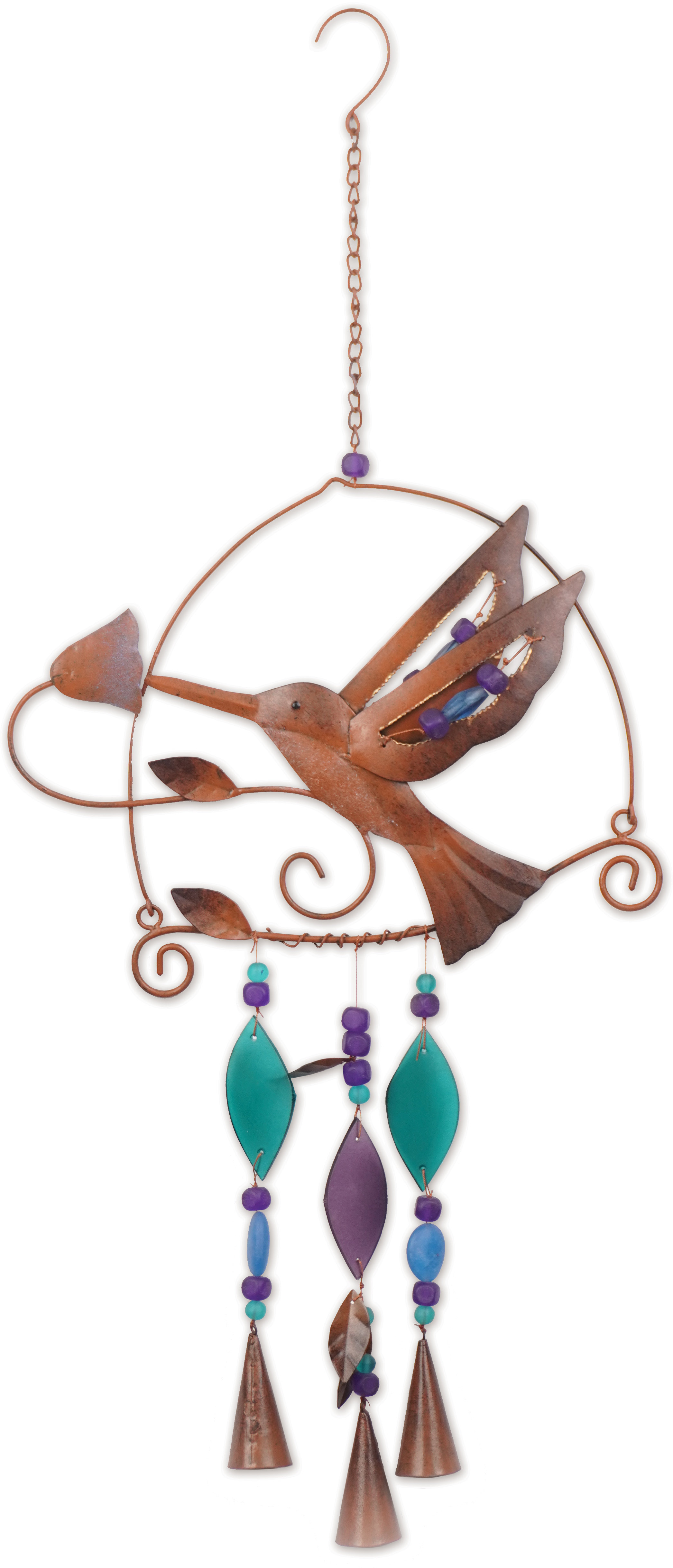 Union Rustic BoHo Hummingbird Chime | Wayfair
