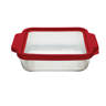 Rebrilliant Alta Glass Rectangular True Fit Cake Dish with Lid ...