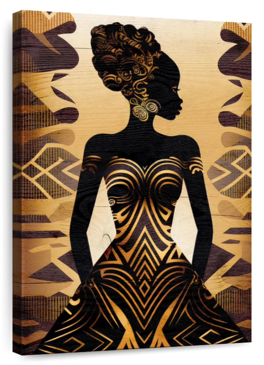 Mercer41 Shuttleworth African Tribal Silhouette | Wayfair