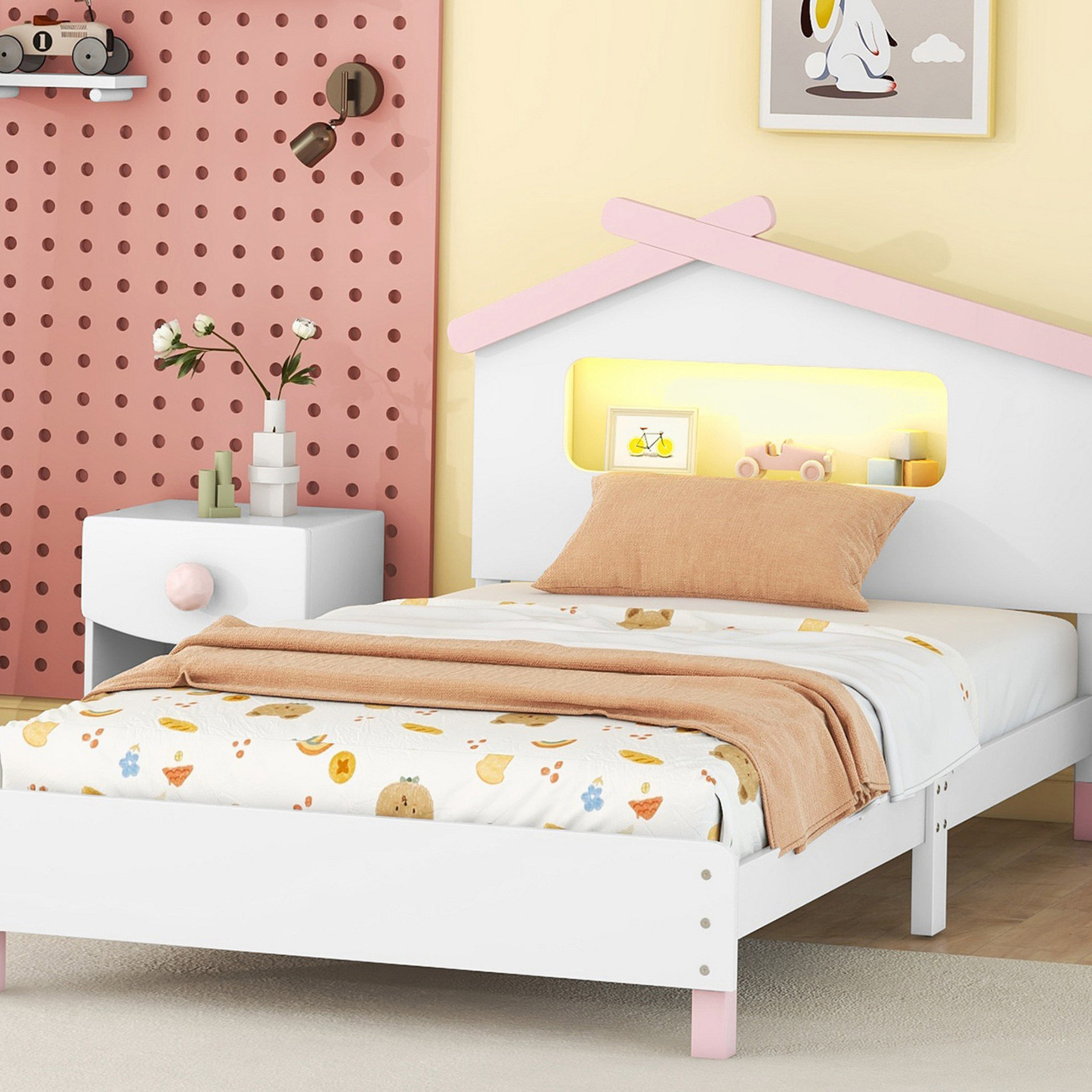 Red Barrel Studio® Nicia Slat Bed | Wayfair