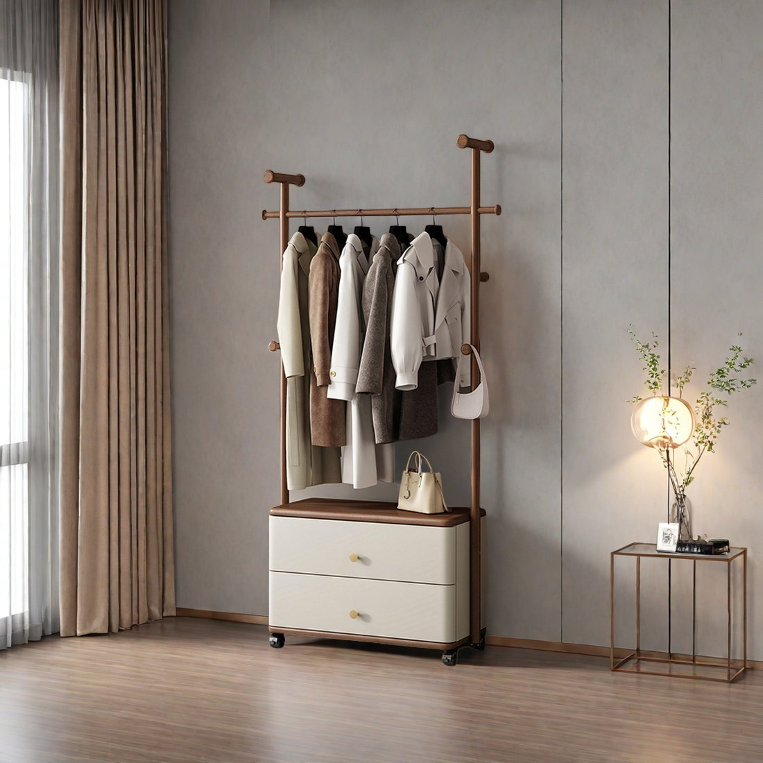 Your Favorite Celebrities Compact Multi-Functional Wardrobe - Wayfair ...