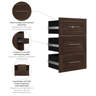 Latitude Run® 3 Drawer Set For 25-Inch Closet Organizer, Closed Storage ...