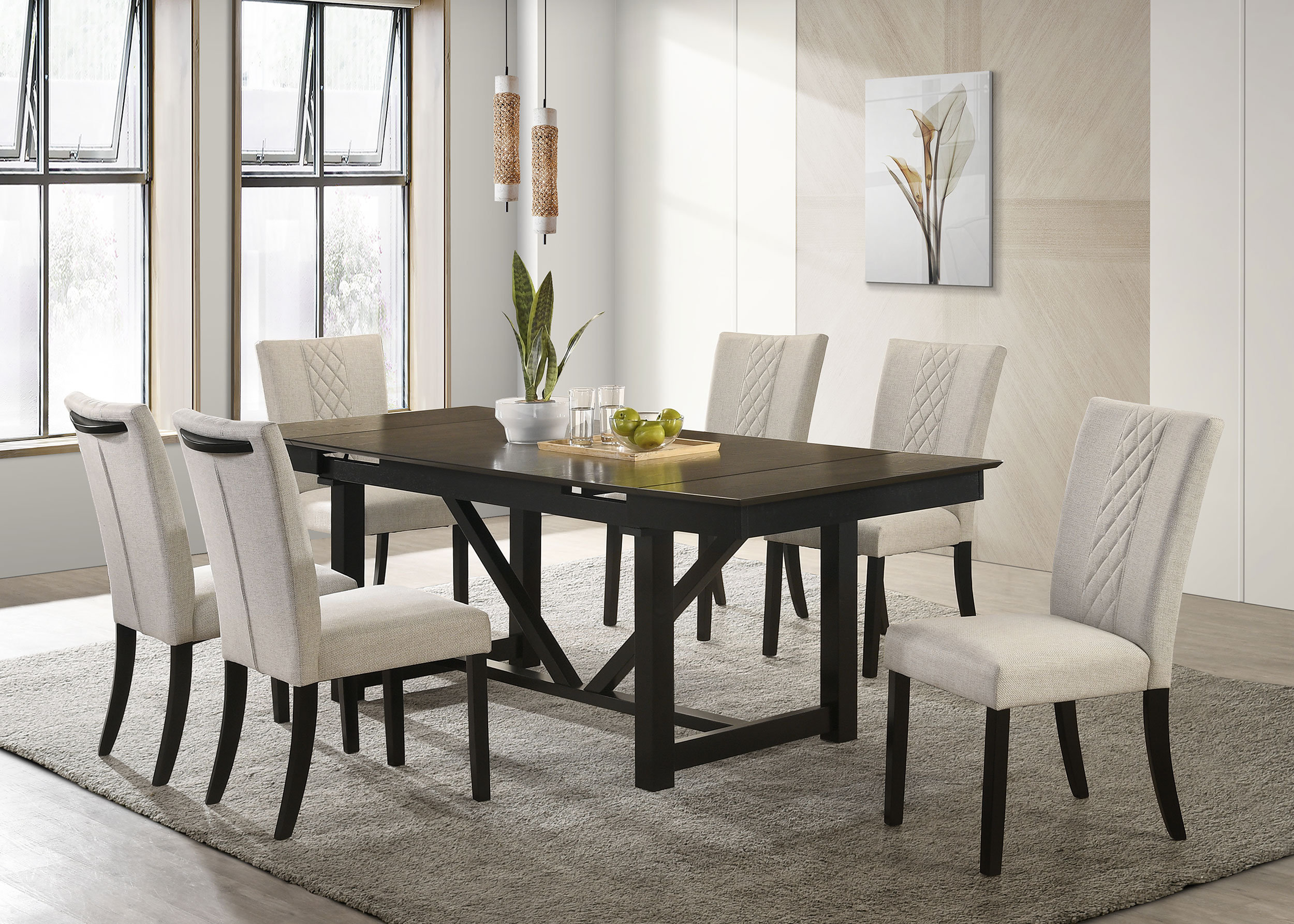 Red Barrel Studio Modern Appeal - Arthur 7-Piece Refractory Extension ...