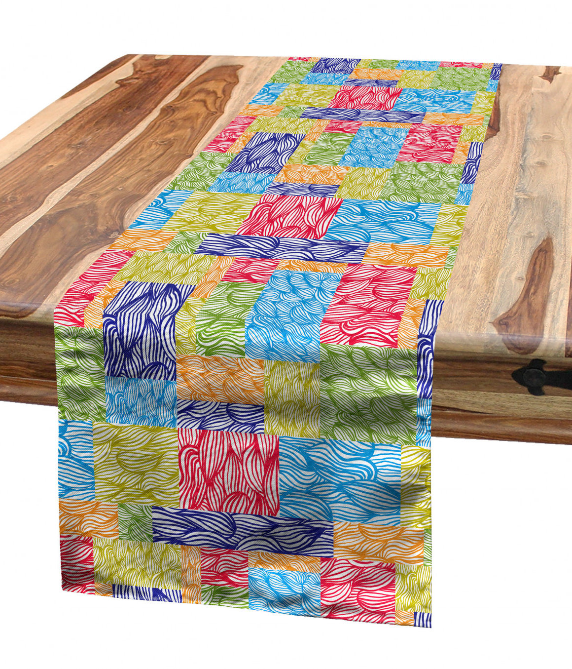 East Urban Home Colorful Table Runner | Wayfair