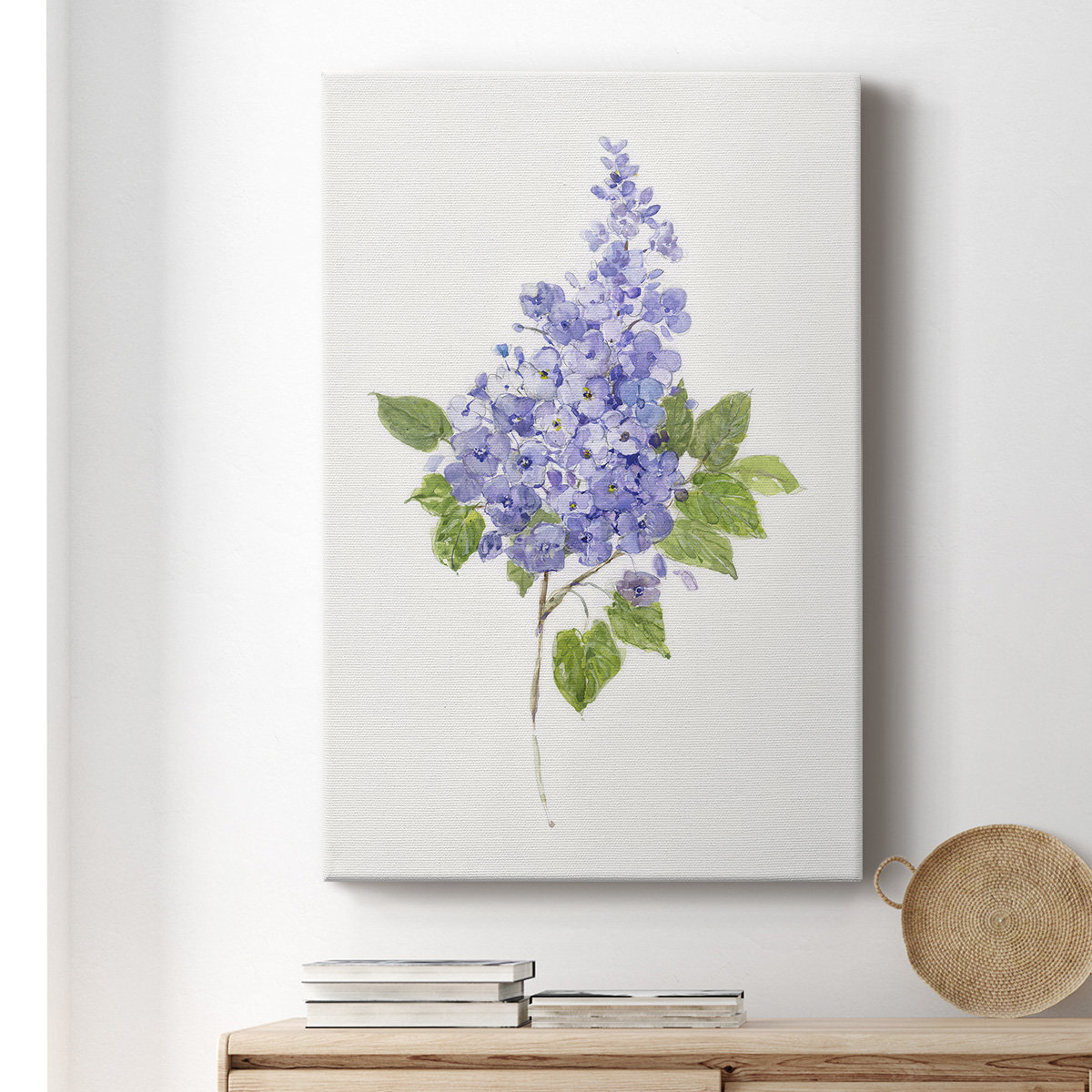 Red Barrel Studio® Dainty Botanical Lilac Premium Gallery Wrapped ...