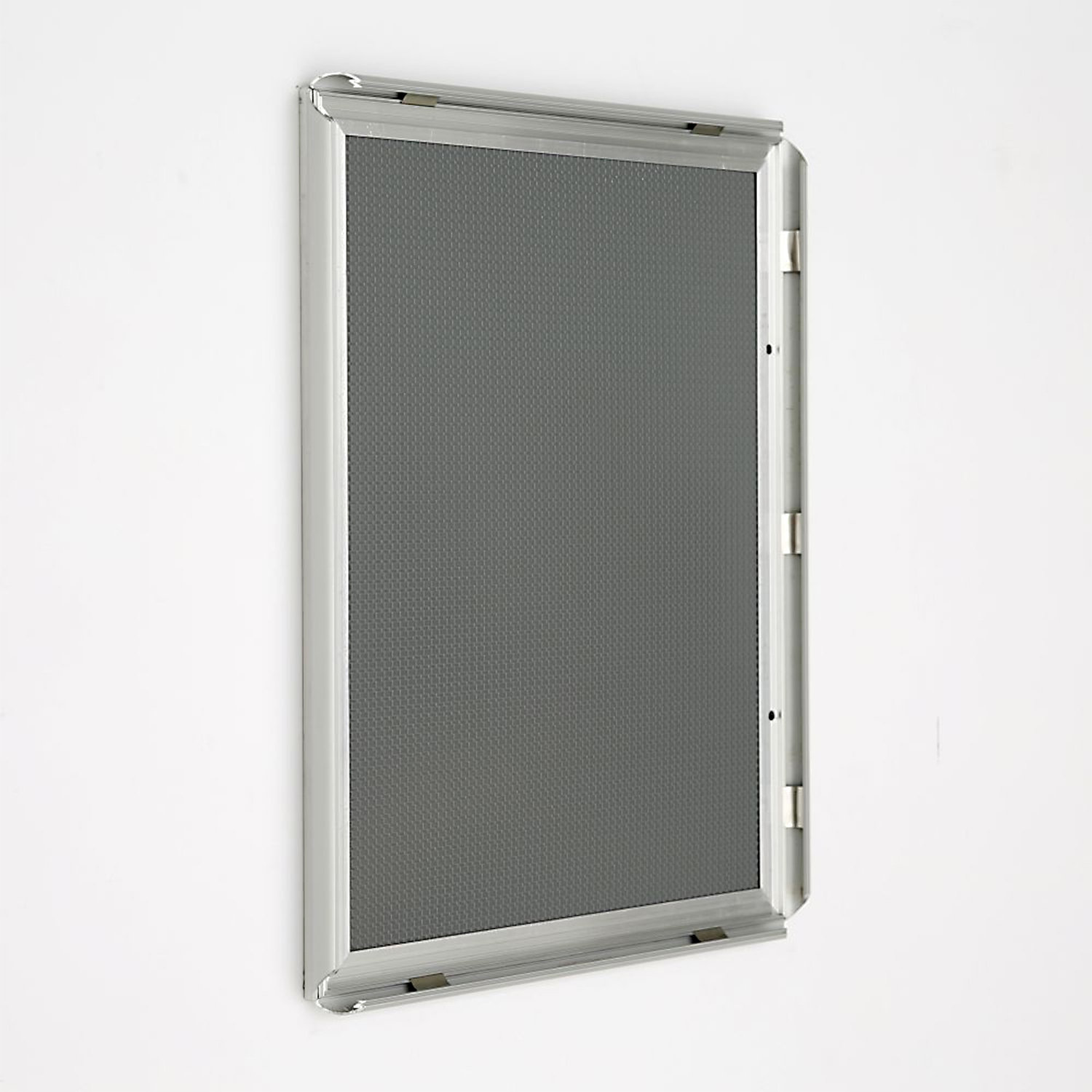 MT Displays 11" x 14" Beveled Metal Single Picture Frame Set in Silver ...