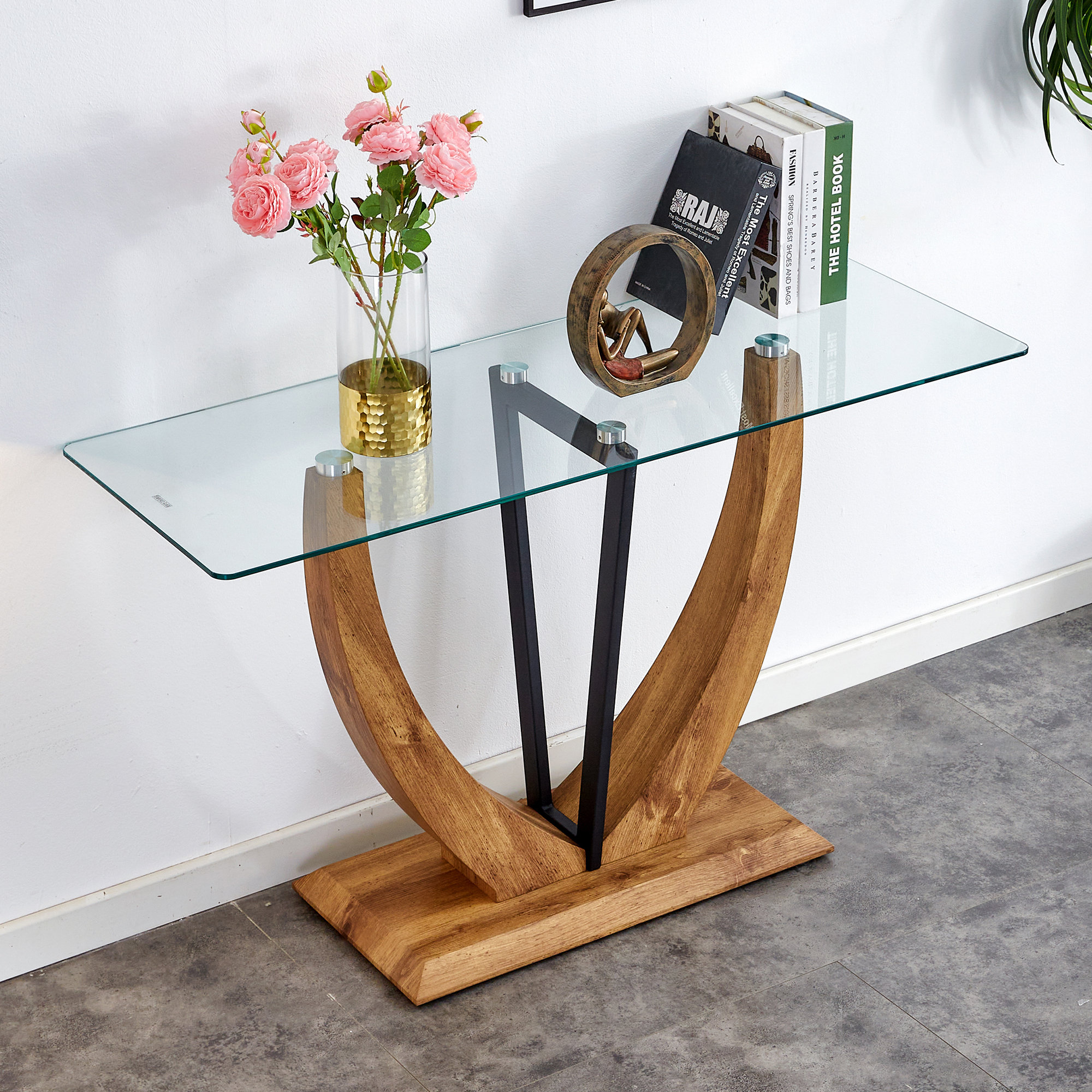 Mercer41 Blaze Glass Rectangular Dining Table - Wayfair Canada