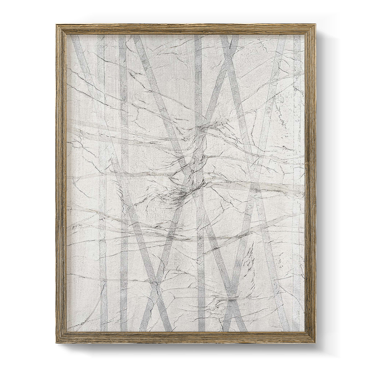 Wrought Studio™ Pewter Forrest II Framed Print | Wayfair