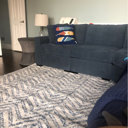 Blue Elephant Geometric Machine Woven Blue/White Area Rug & Reviews ...