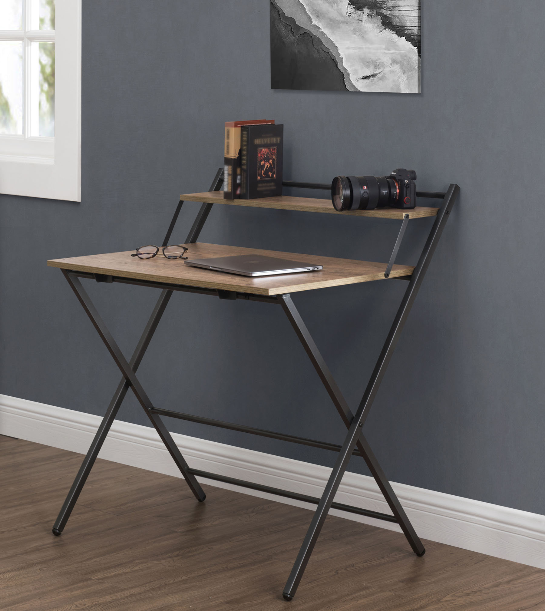Millwood Pines ReadyNow Folding Tray Desk & Reviews | Wayfair