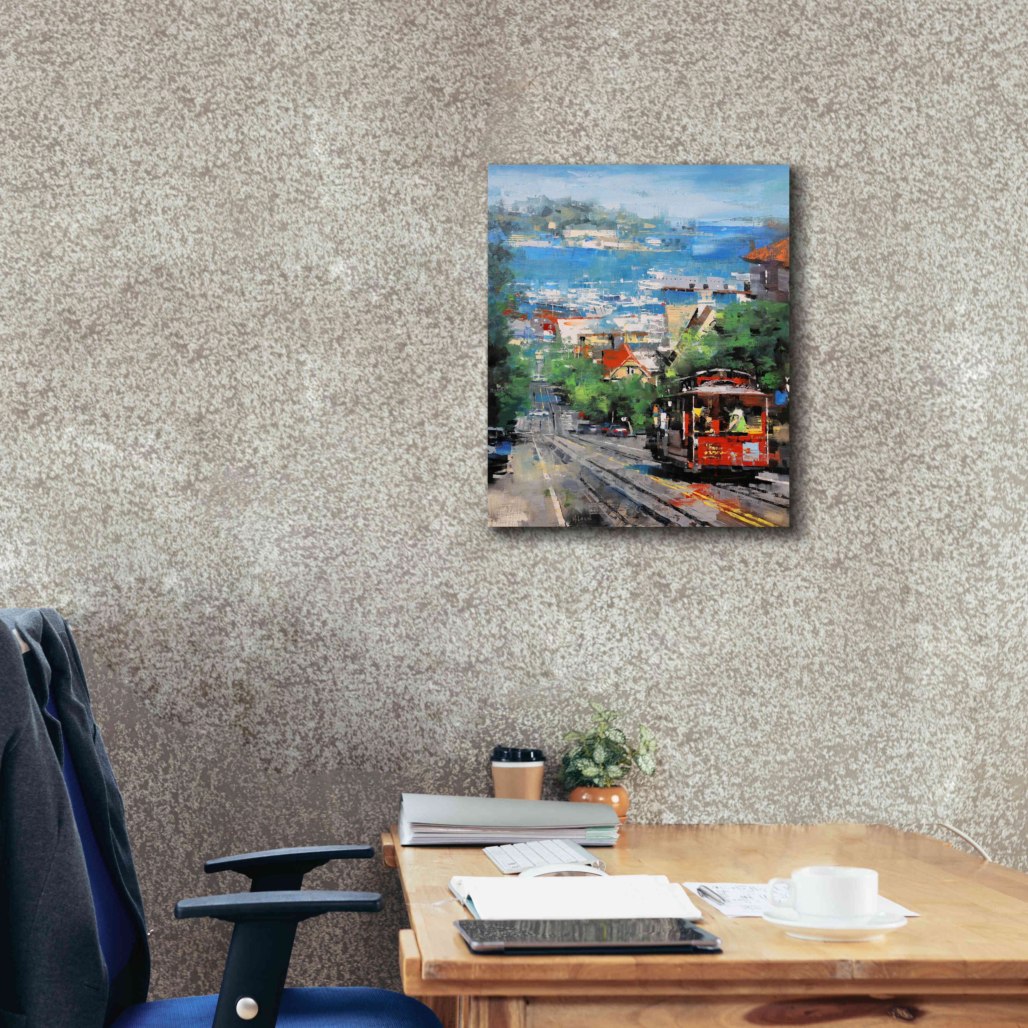 Red Barrel Studio® Alcatraz On Canvas by Mark Lague Print | Wayfair