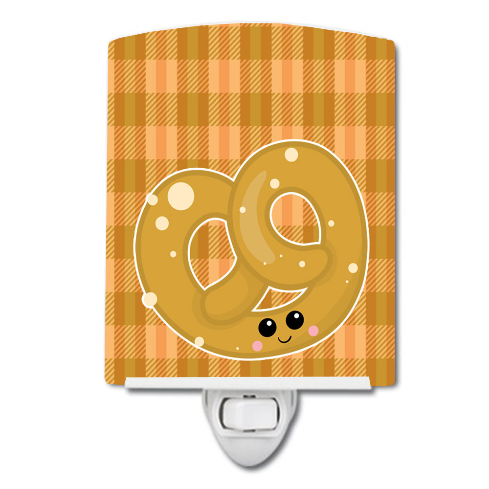 Caroline's Treasures Pretzel Ceramic Night Light | Wayfair