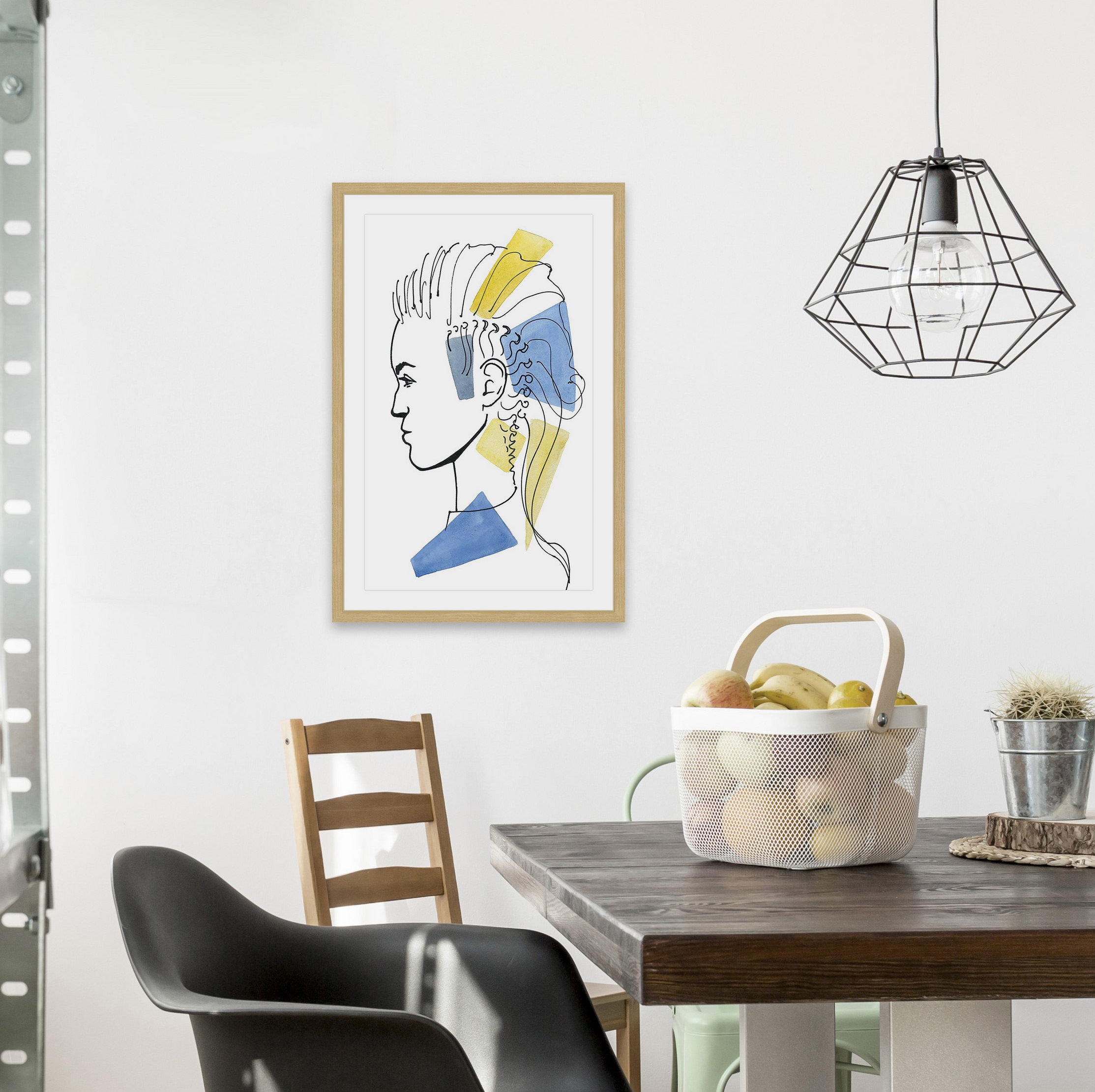 Ivy Bronx 'Eccentric' Framed Drawing Print - Wayfair Canada