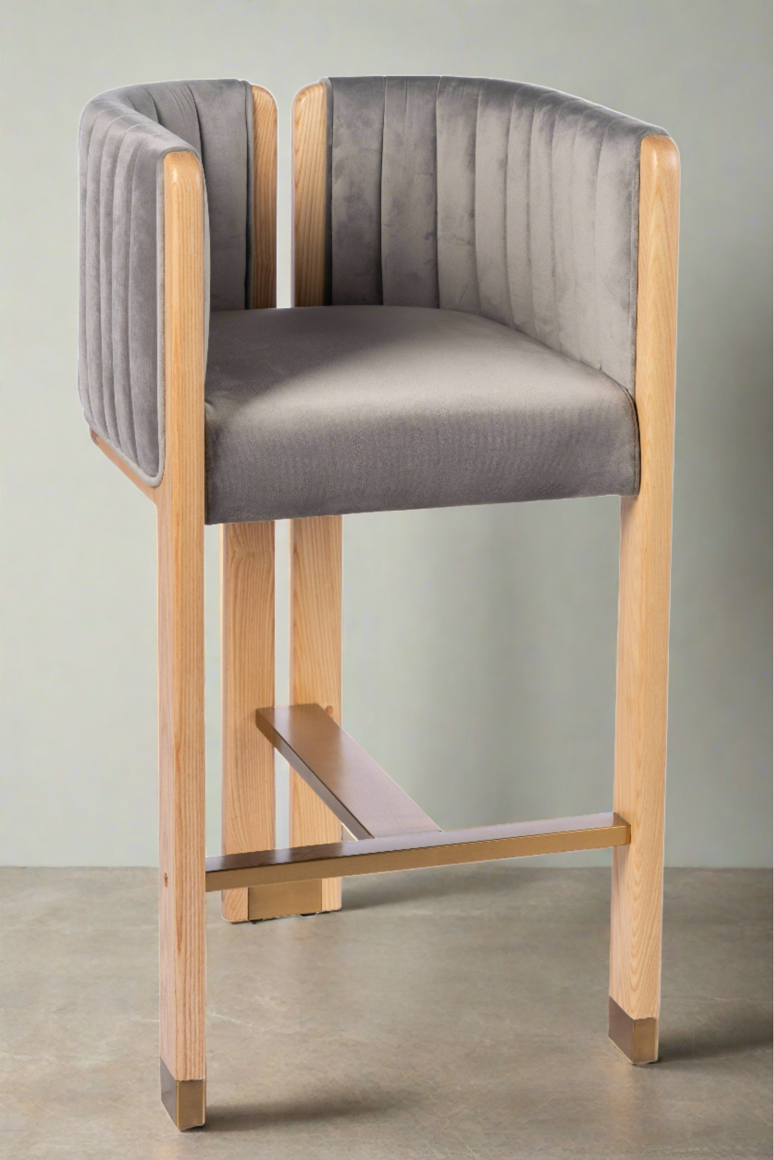 Statements by J Monaco Wood Counter Chair | Wayfair