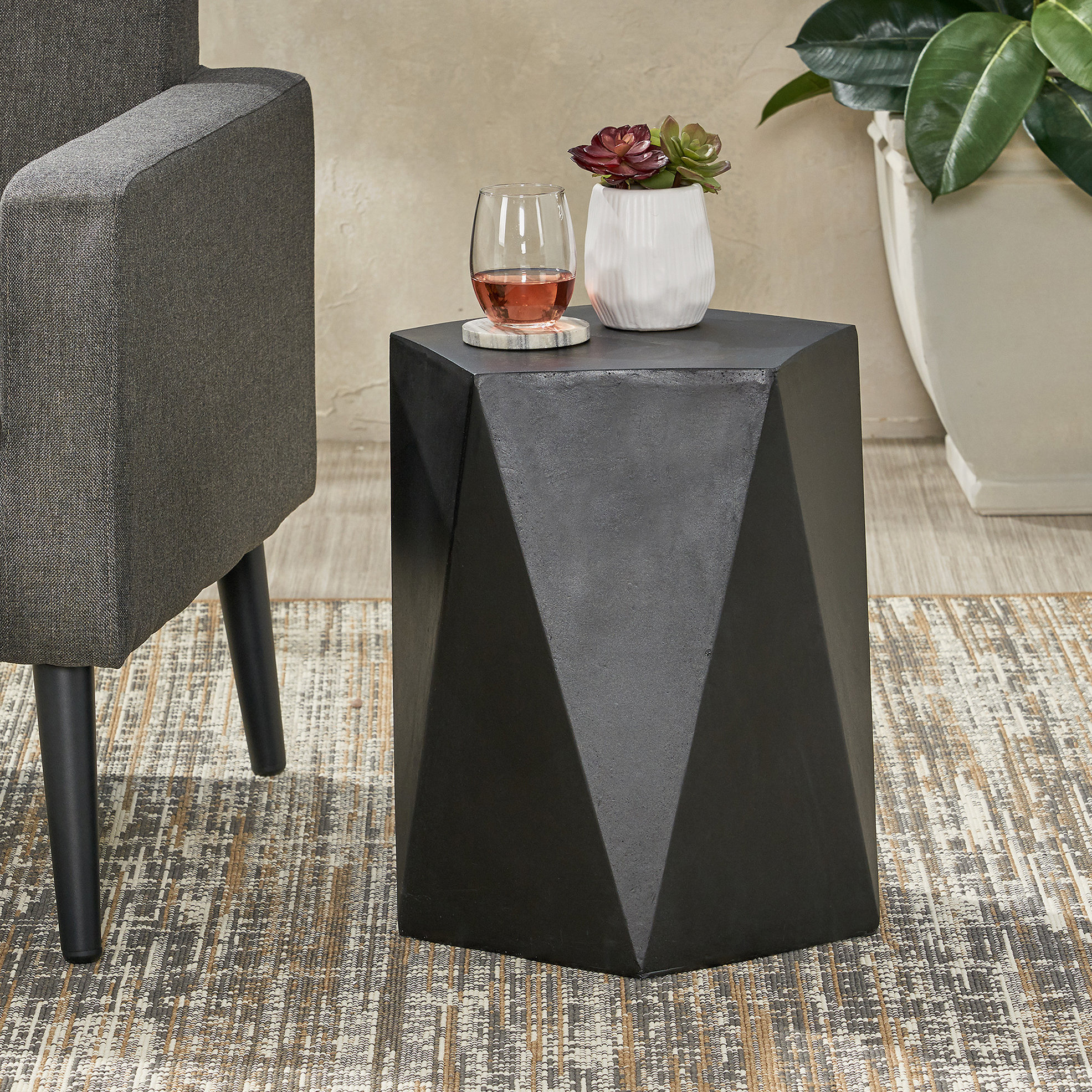Ivy Bronx APOLLO SIDE TABLE - Wayfair Canada