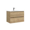 WS Bath Collections Flora 32.0" Wall Mounted Single Bathroom Vanity In ...