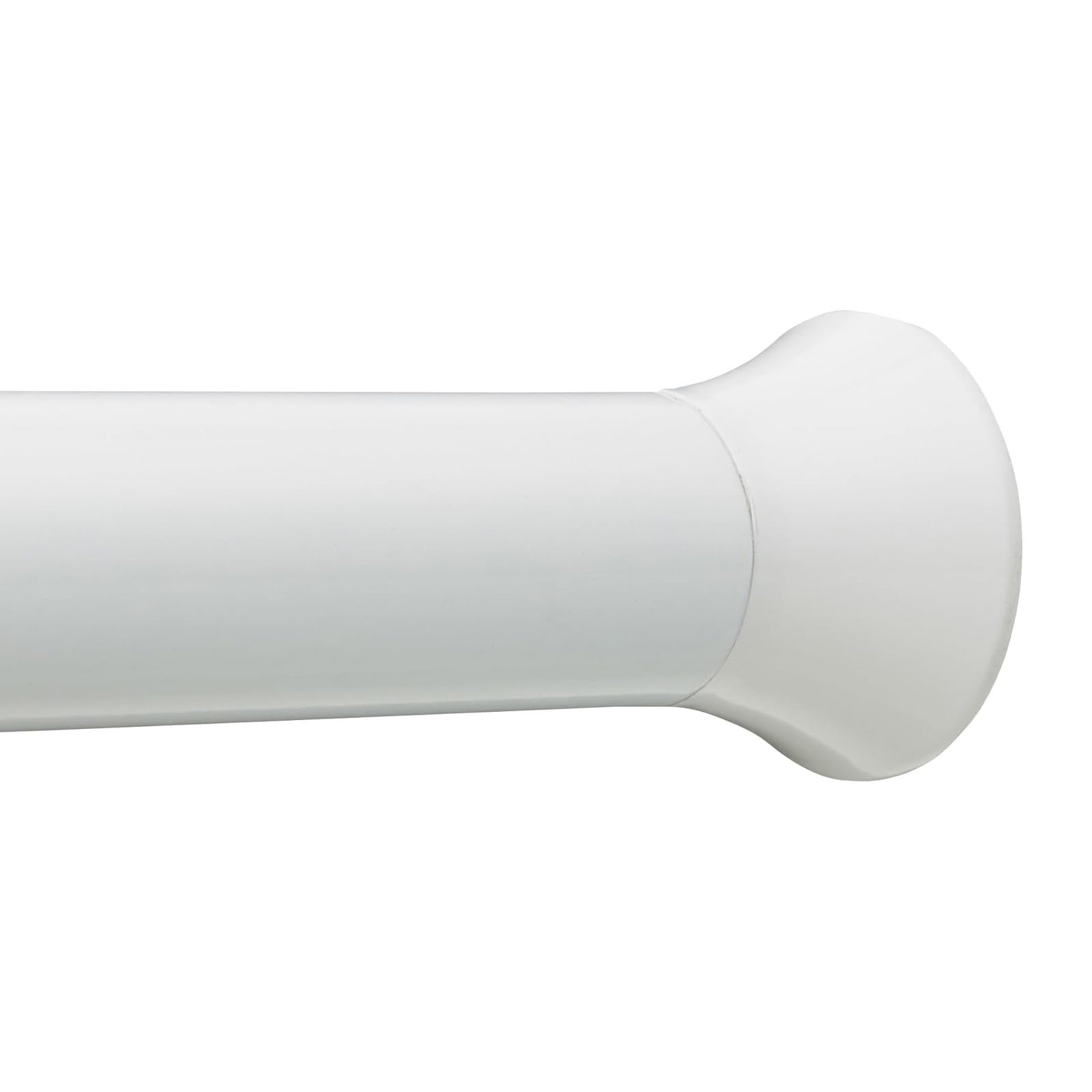 TWDAI No-Drill Adjustable Tension Curtain Rod With Classic Finial ...