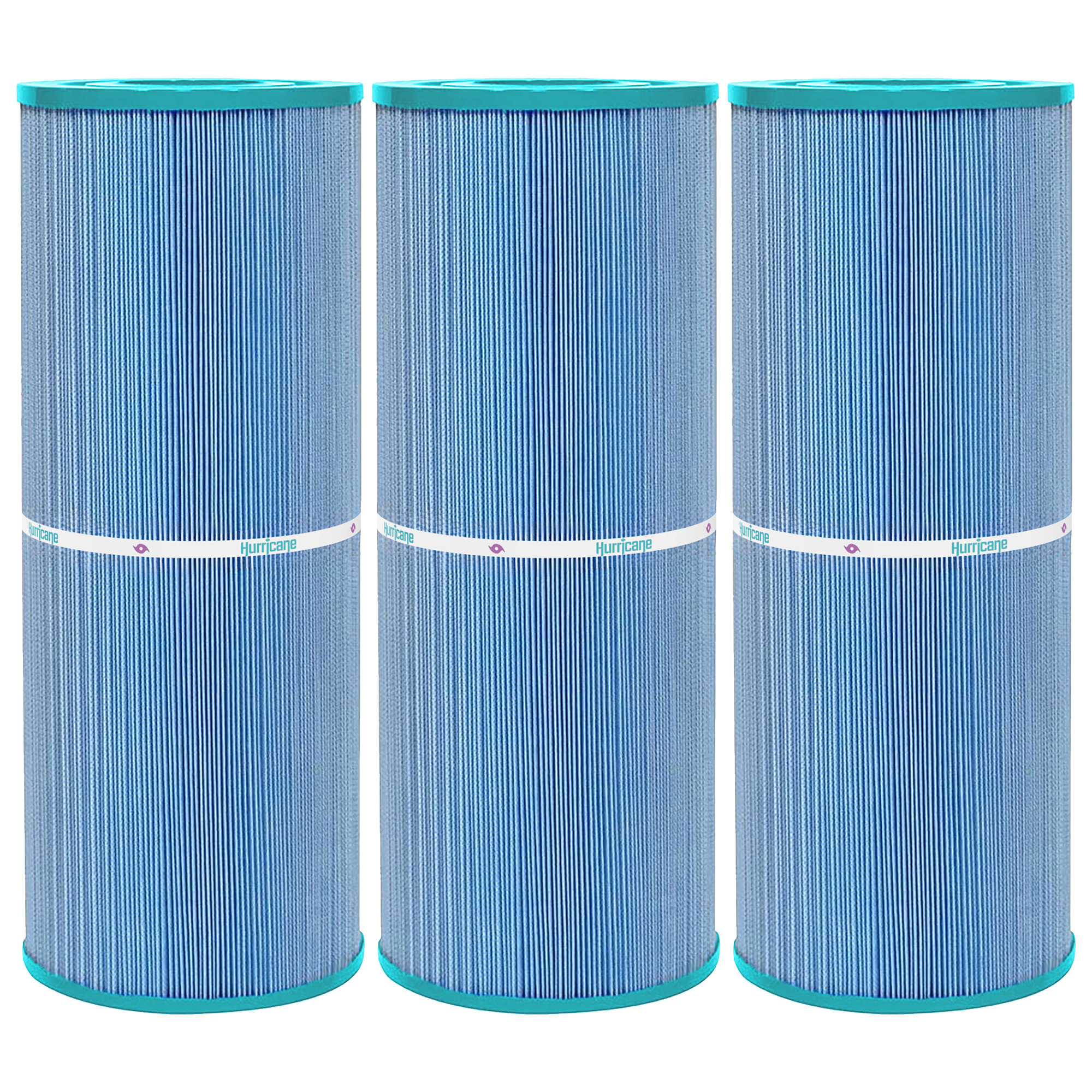 Hurricane 3 Pack HF4950-01M Elite Aseptic Pool Spa Filter Cartridge ...
