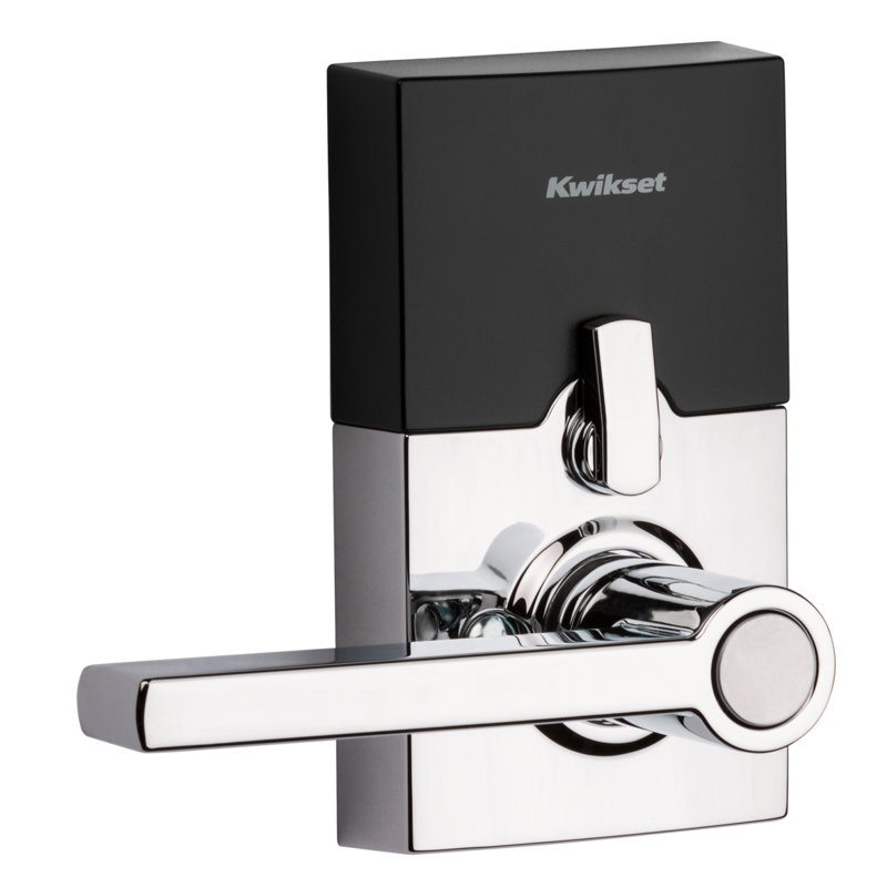 Kwikset Electronic Door Lever with SmartKey & Reviews | Wayfair