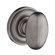 Baldwin Ellipse Privacy Door Knob with Traditional Round Rose & Reviews ...