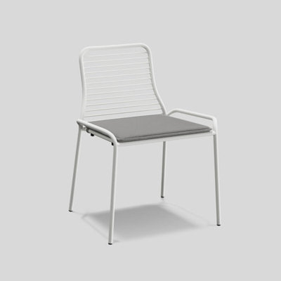 Neighbor Outdoor Stacking Dining Side Chair with Sunbrella Cushion ...