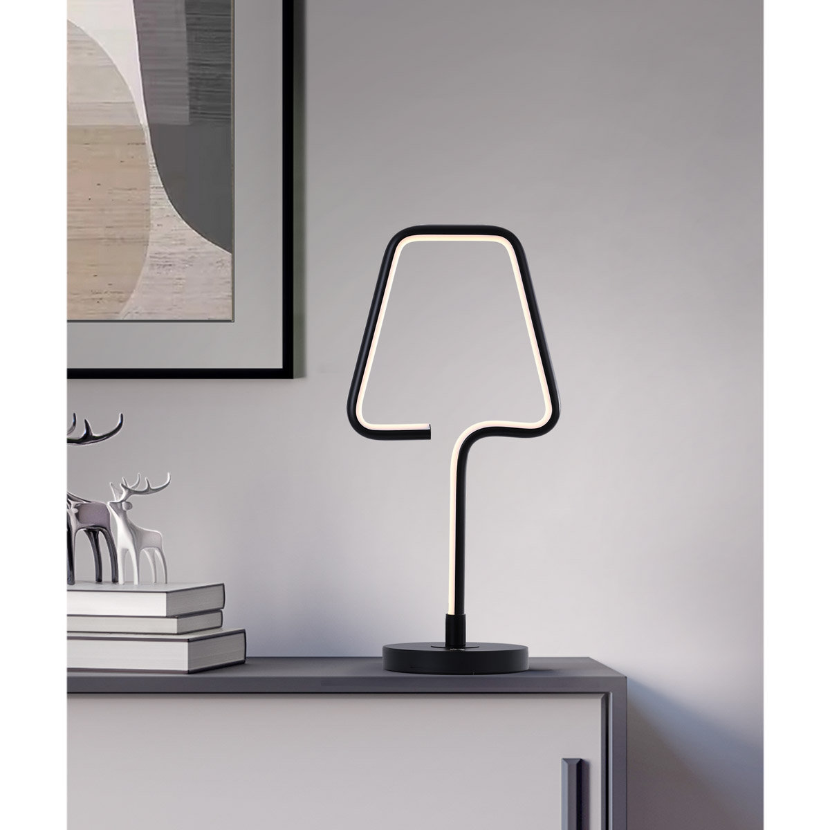 Ivy Bronx Jamerra 21.5"h Dimmable Led Tube Table Lamp - Wayfair Canada