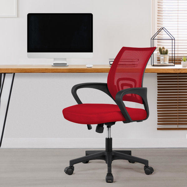 Red Office Chairs You'll Love | Wayfair