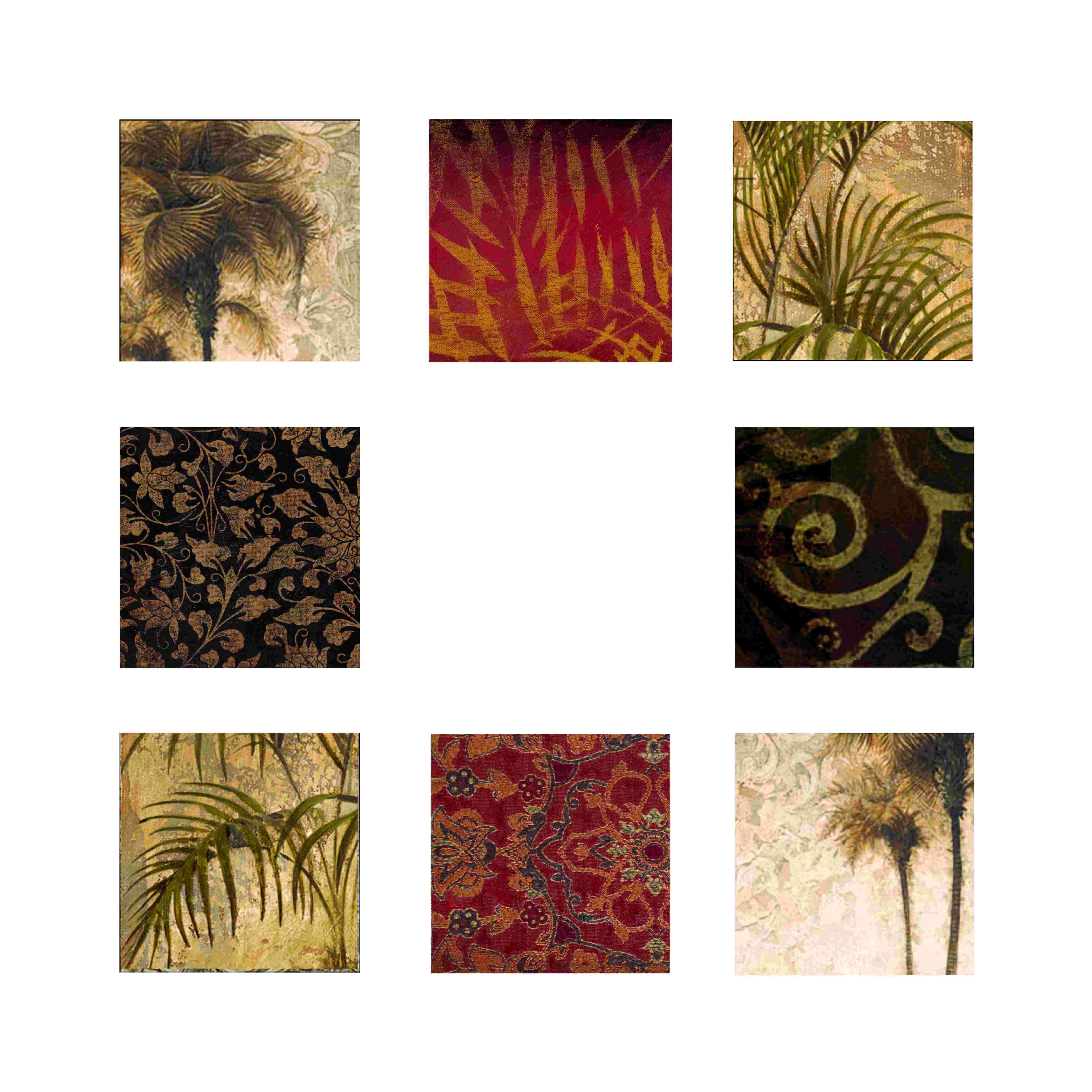 Charlton Home® Tropical Element - Wrapped Canvas Print | Wayfair