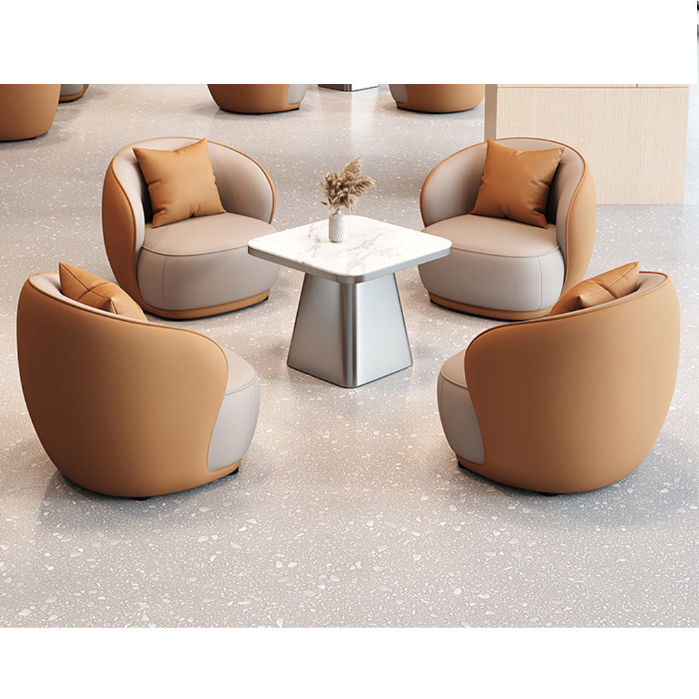 GEMEZO Light luxury modern table and chair set - Wayfair Canada