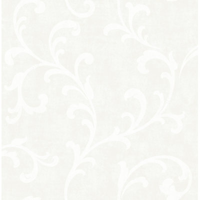 Astoria Grand Aganlane Scroll 10m x 53cm Wallpaper Roll | Wayfair.co.uk