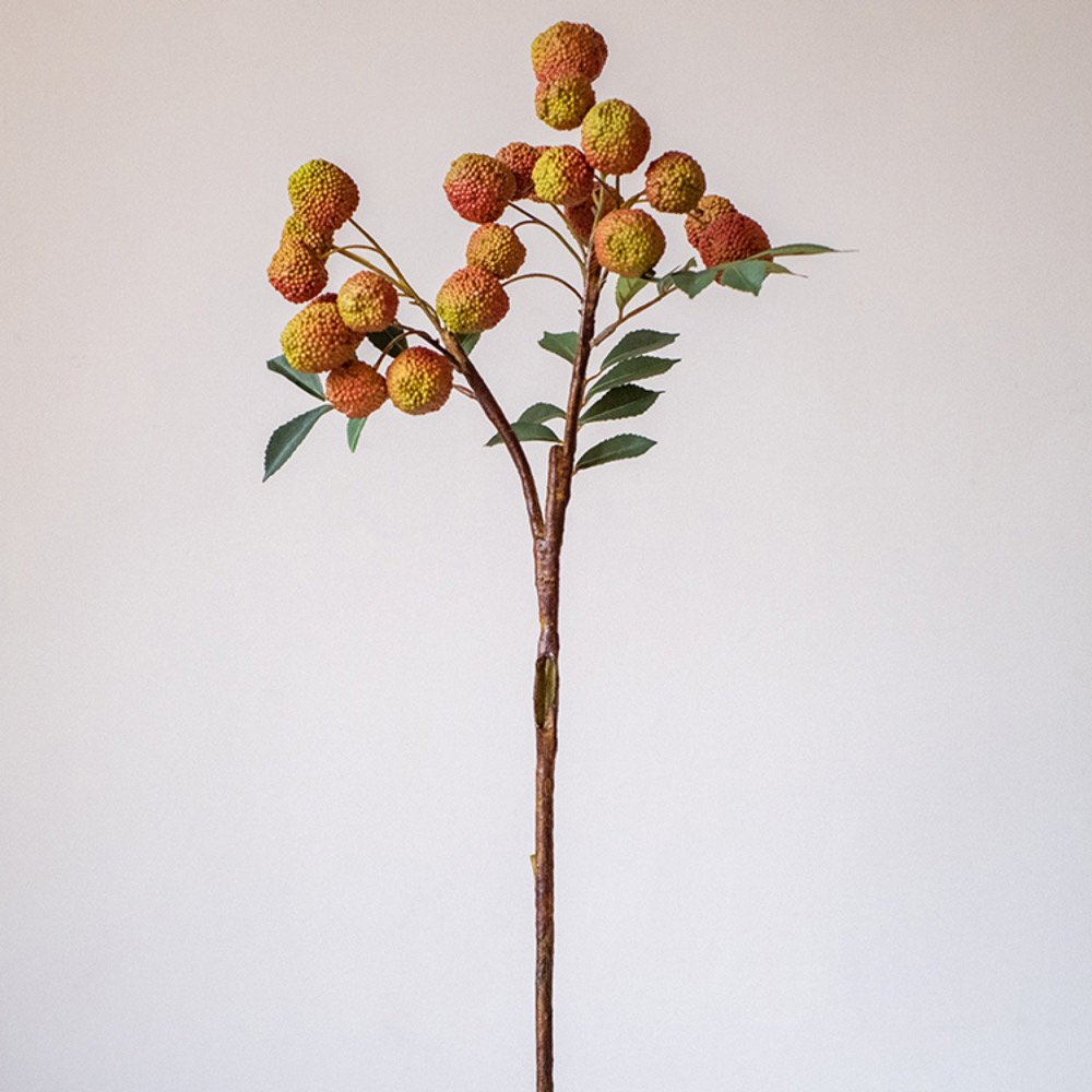 Primrue Artificial Fruit Lychee Stem 27" Tall - Wayfair Canada