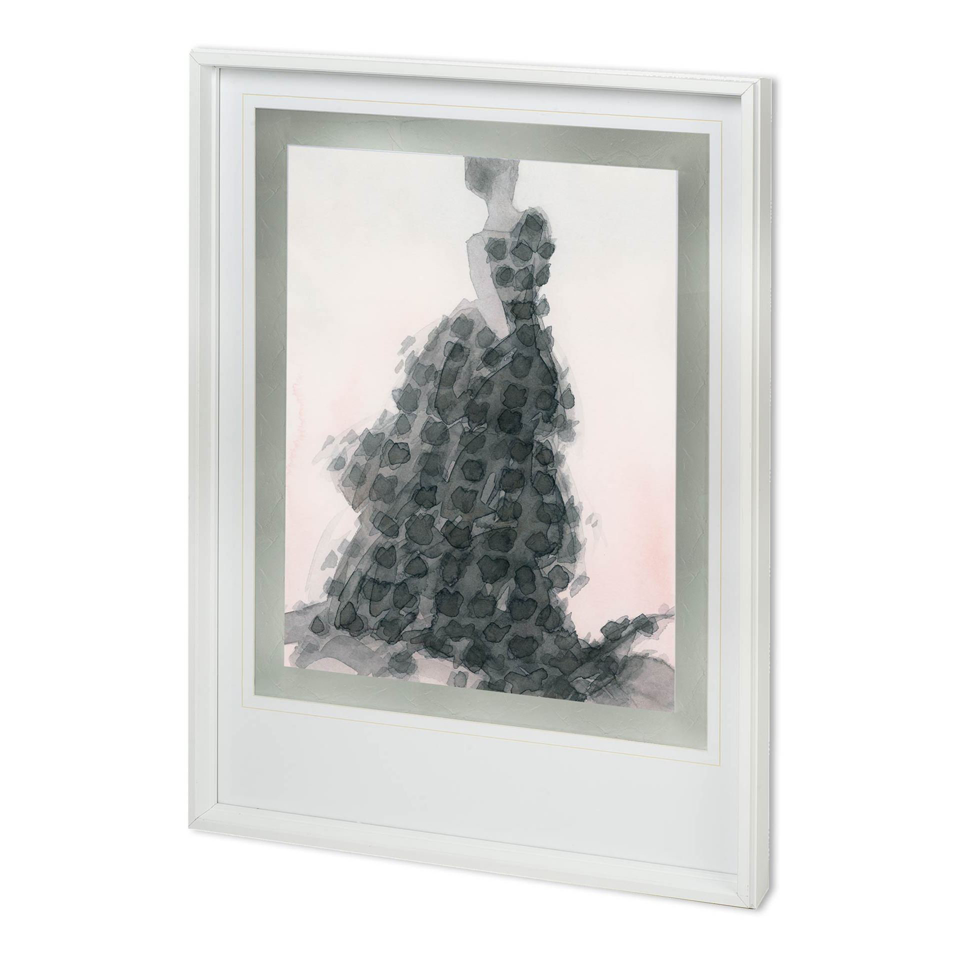 Wildon Home® Tulle and Drapery I Hand Embelished Textured Framed Art ...