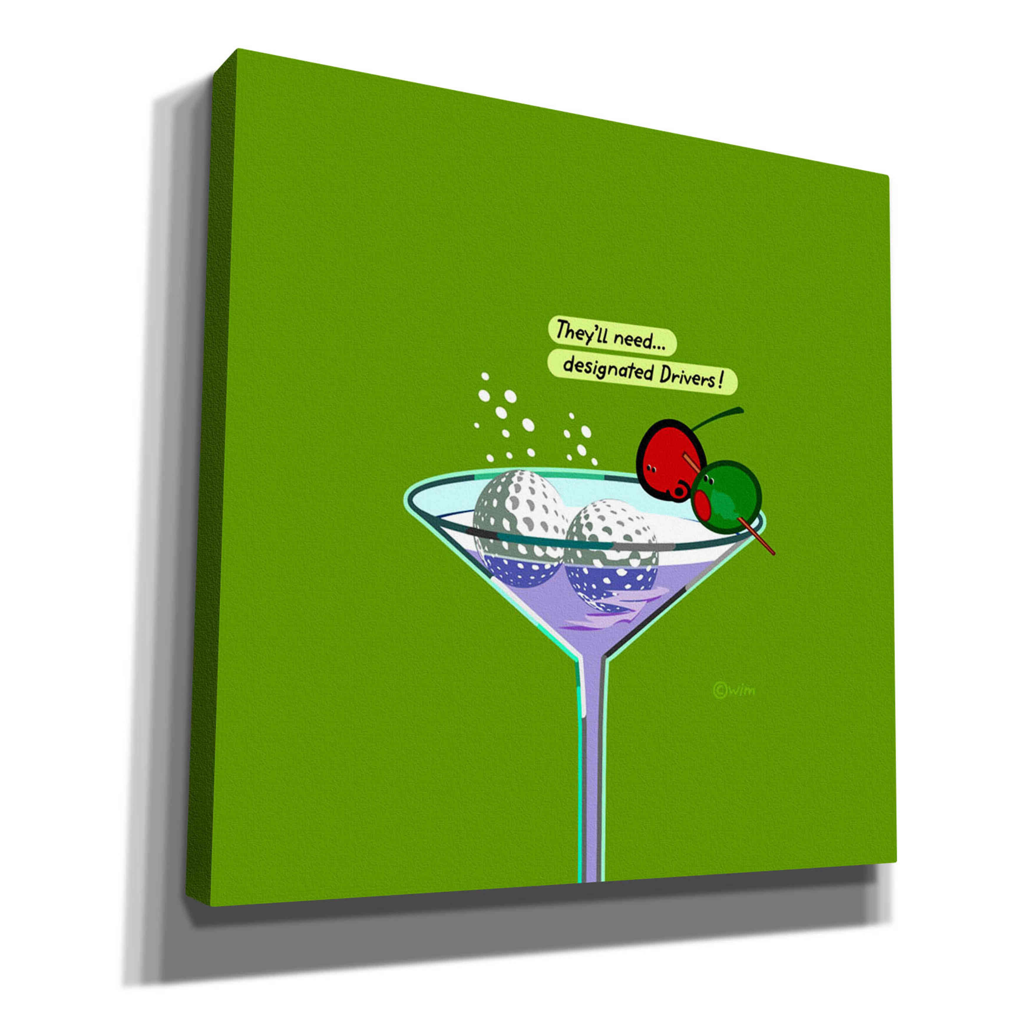 Trinx Designated Drivers On Canvas by Chuck Wimmer Print | Wayfair