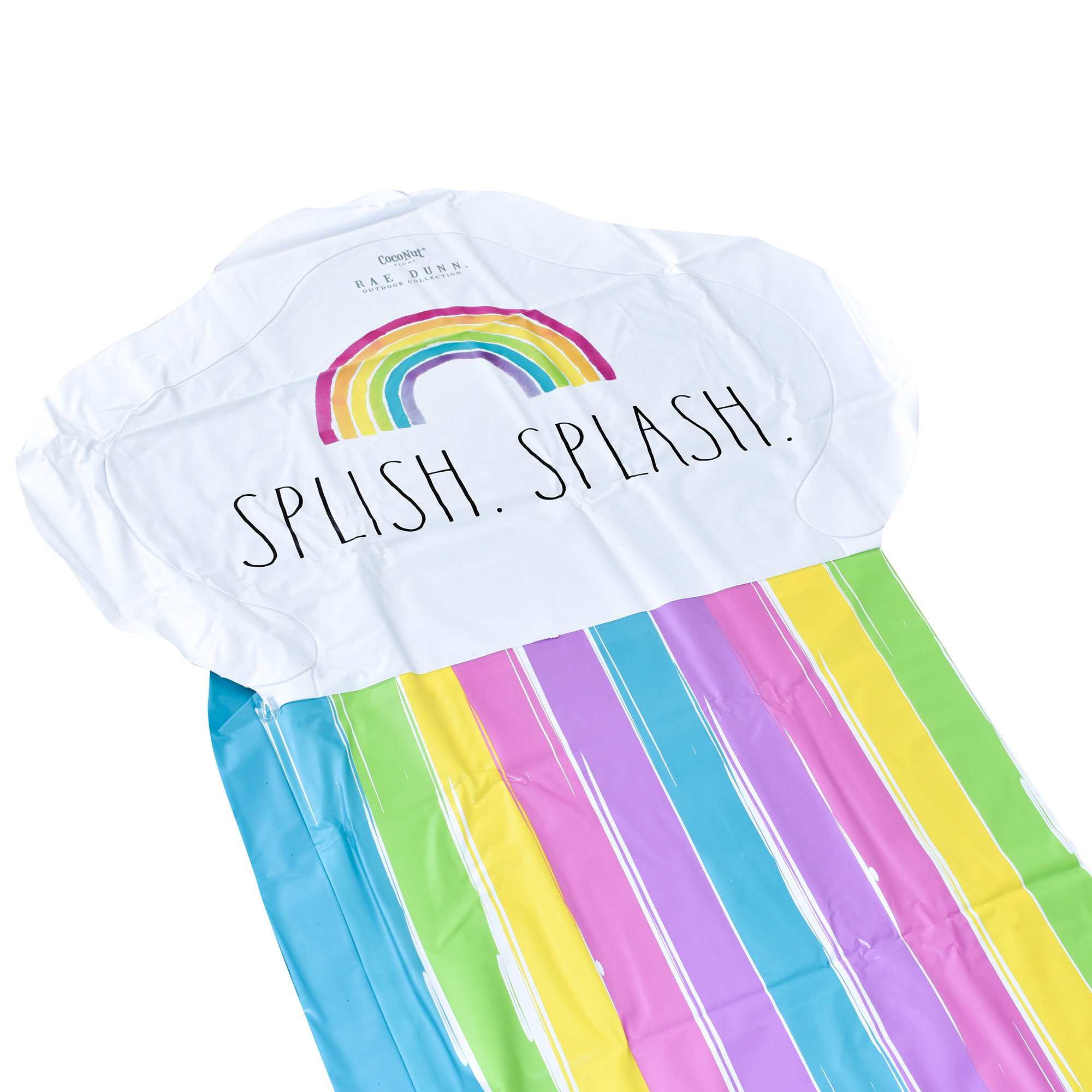CocoNut Float Rae Dunn: Splish Splash Rainbow Slide & Ride -16 Foot ...