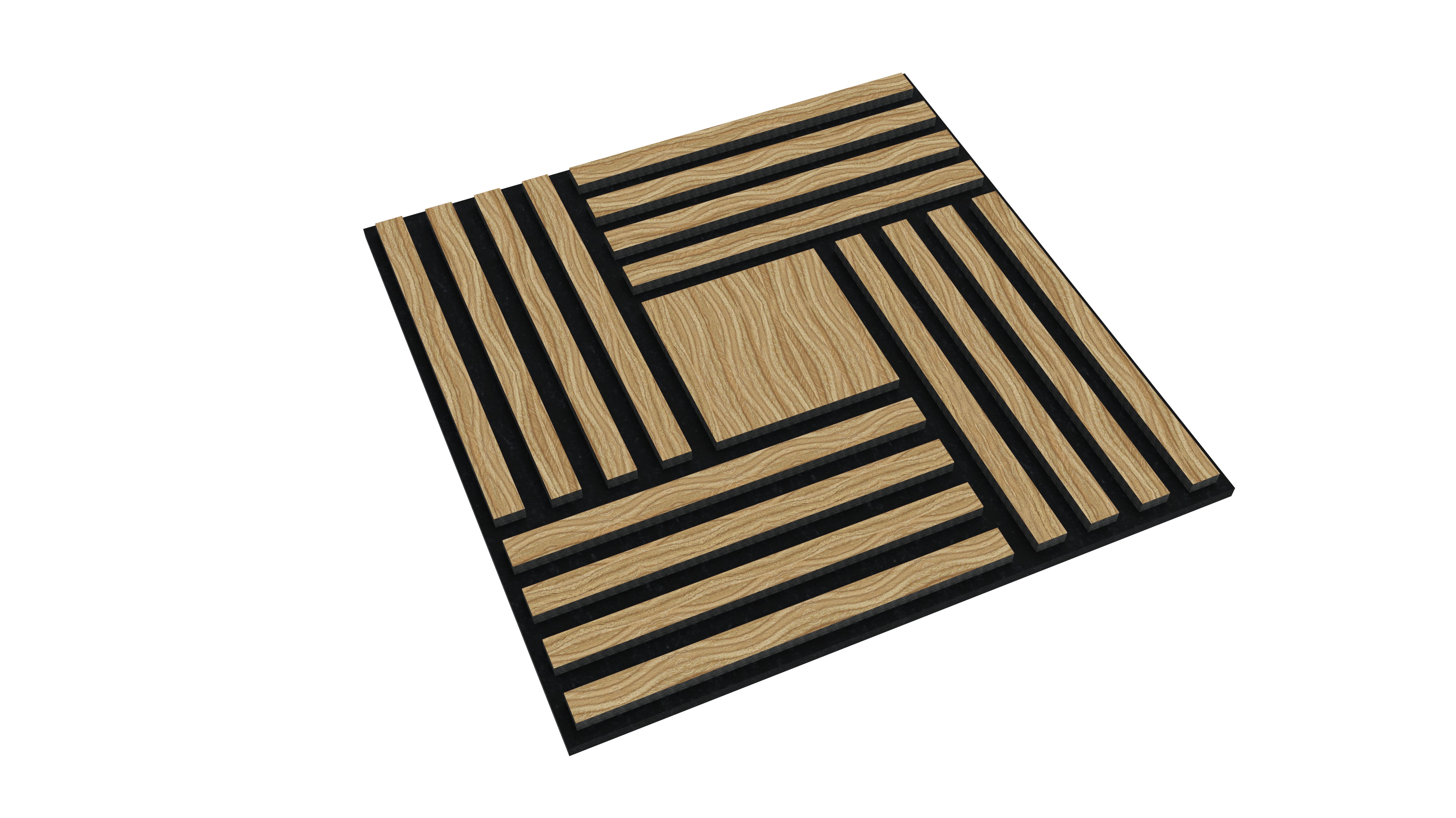 MaxwayDeco Acoustic Wooden Strip Surround Panel | Wayfair