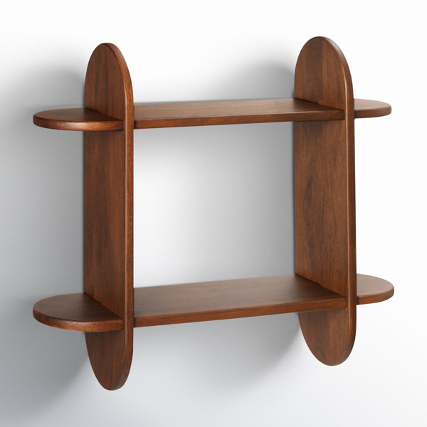 Joss & Main Fuller Solid Wood Wall Mounted Shelves & Reviews | Wayfair