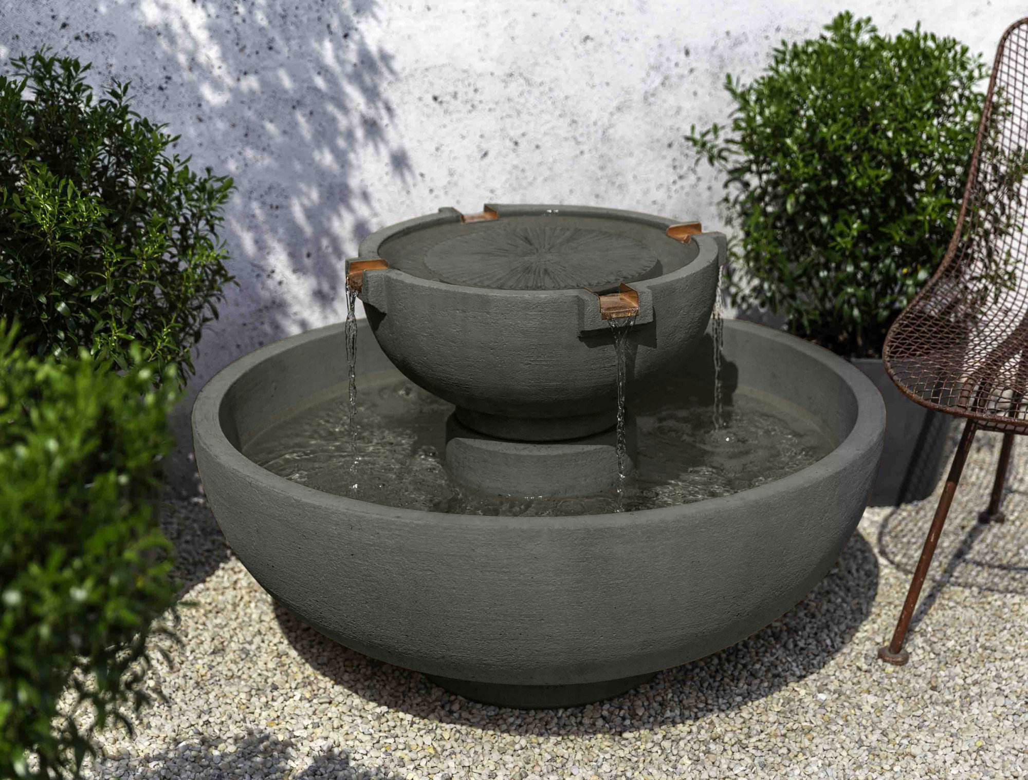 Campania International Concrete Small Del Rey Fountain - Wayfair Canada