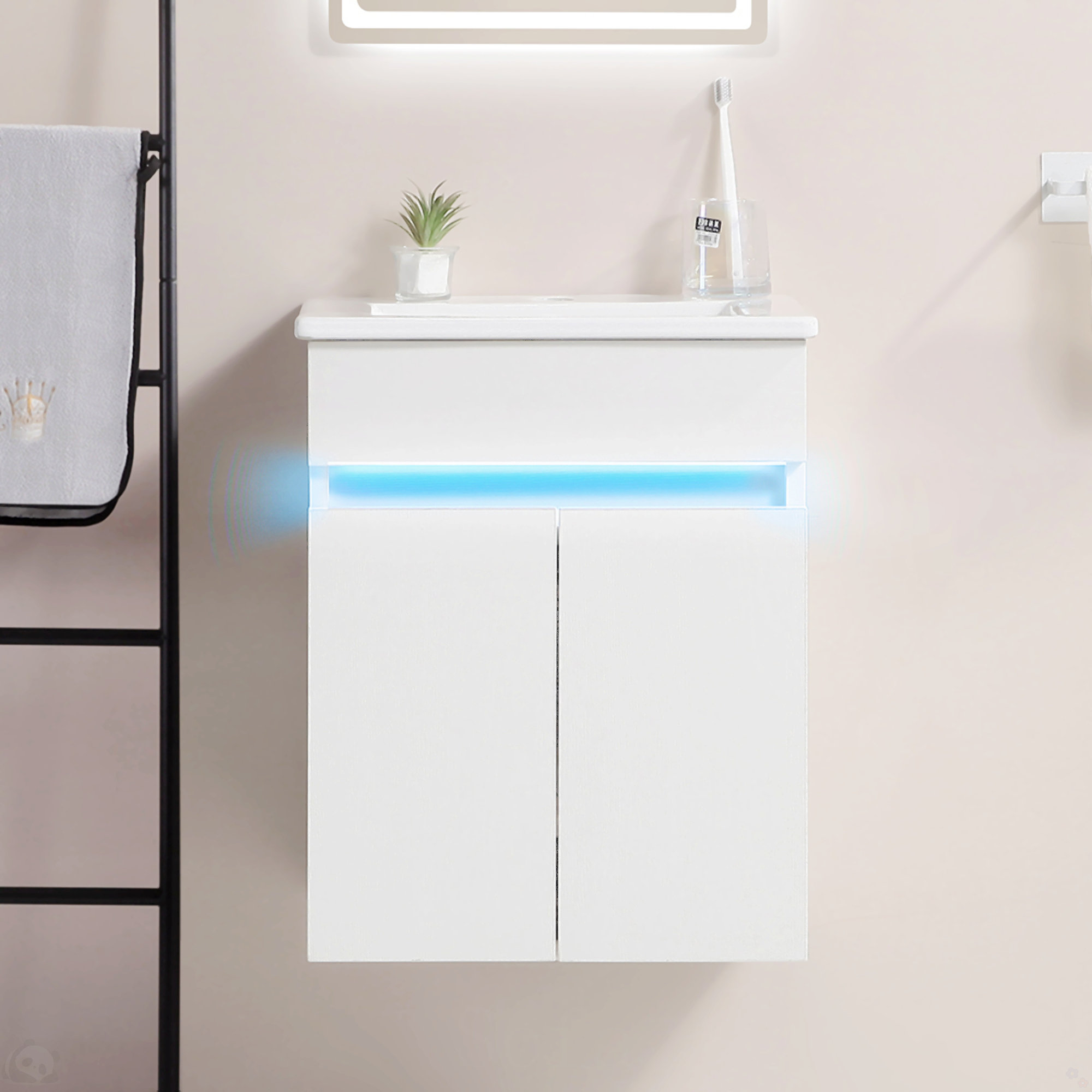 Brayden Studio® 16" Bathroom Vanity With Sink | Wayfair