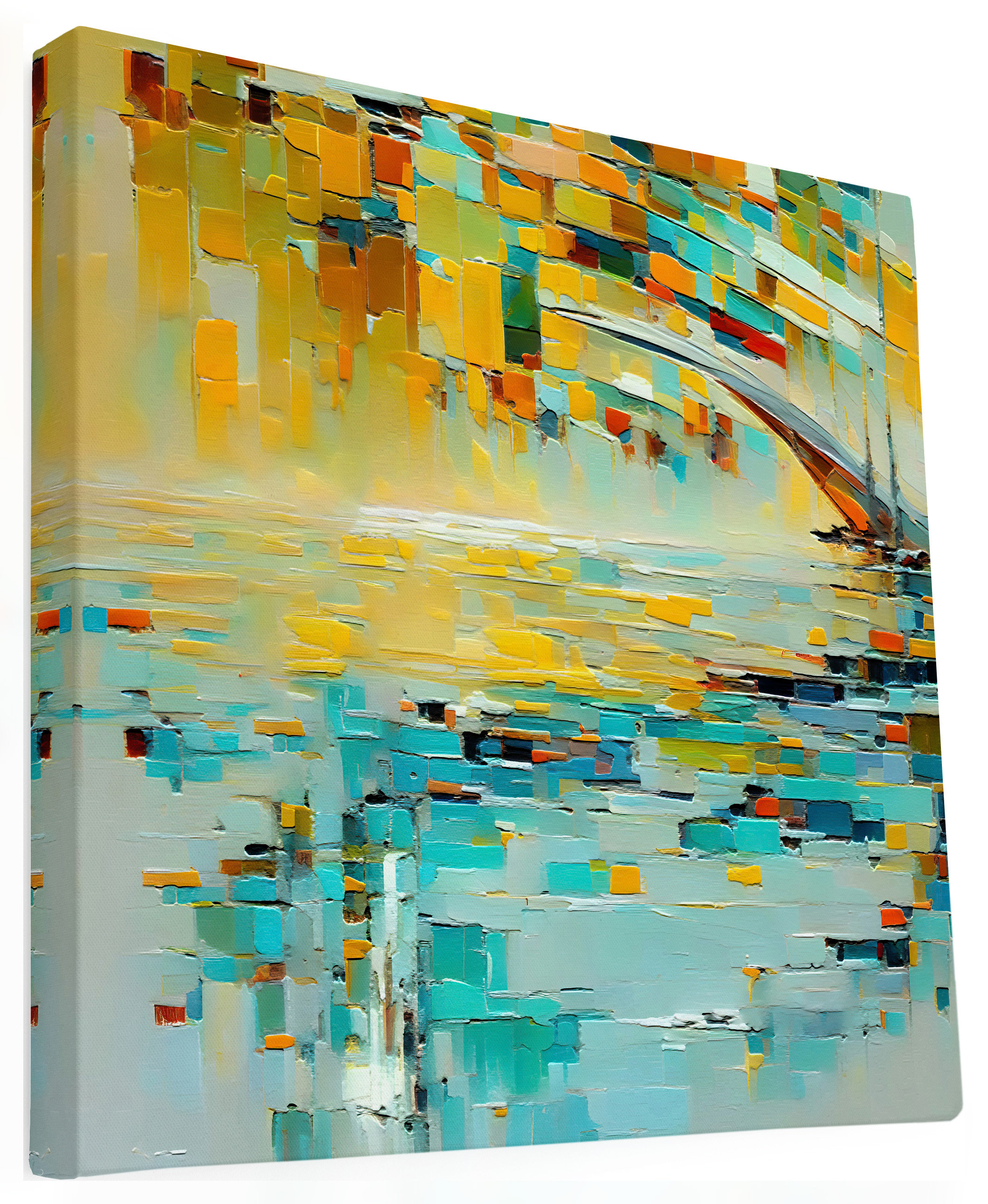 Vault W Artwork Modern Earth Modern Earth 386 On Canvas by Ronald ...