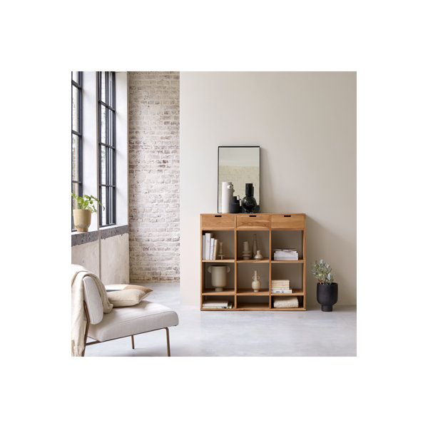 Tikamoon Storage Bookcase - Wayfair Canada
