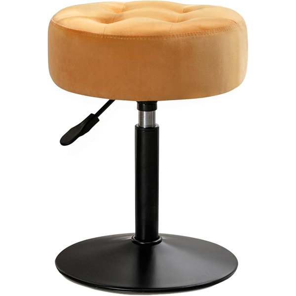 Latitude Run® Adjustable Vanity Stool, 360°Swivel Vanity Chair Stool ...