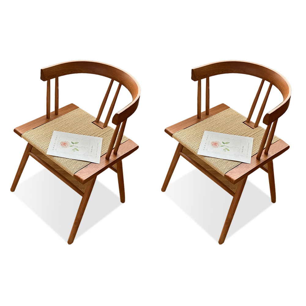 Corrigan Studio Solid back side Chair(Set of 2) - Wayfair Canada