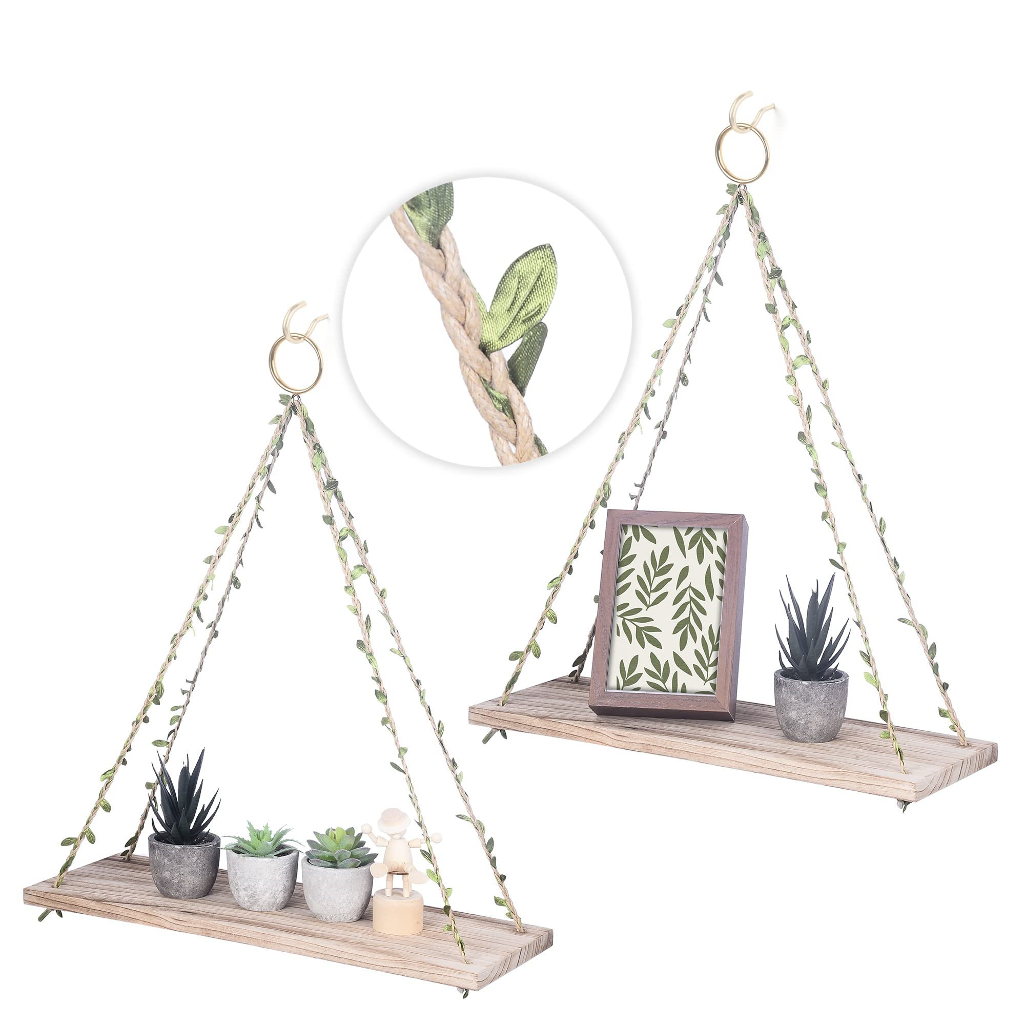 Dakota Fields Hanging Shelves for Wall & Window Plant Shelf | Wayfair