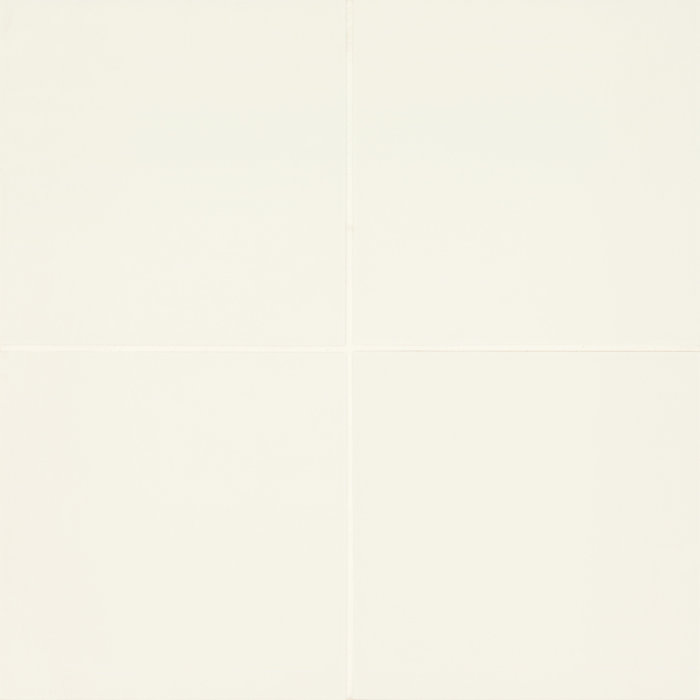 Bedrosians Rothko 9" x 9" Ceramic Wall & Floor Tile in White | Wayfair