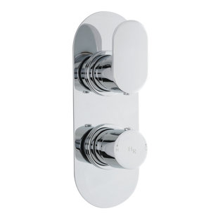 Bristan 22mm Mixing Single Exposed Thermostatic Shower Valve | Wayfair ...