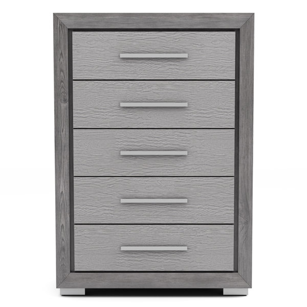 House of Hampton® Dayja 5-Drawer Chest - Wayfair Canada